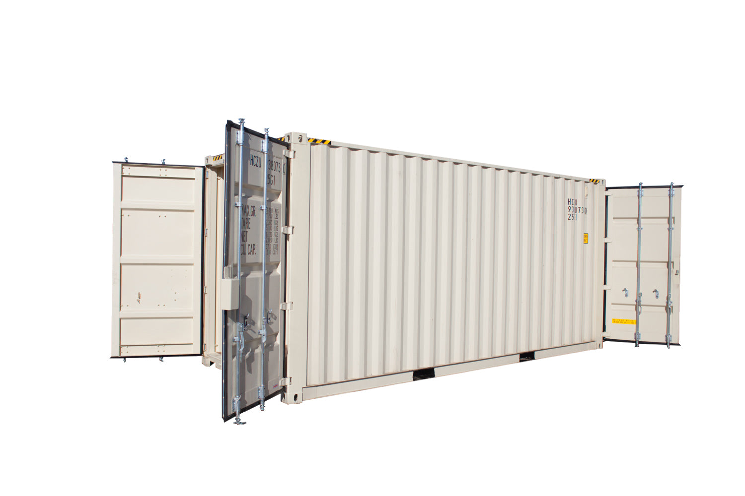 20’ High Cube Double Door Storage Container for sale – Seatrains