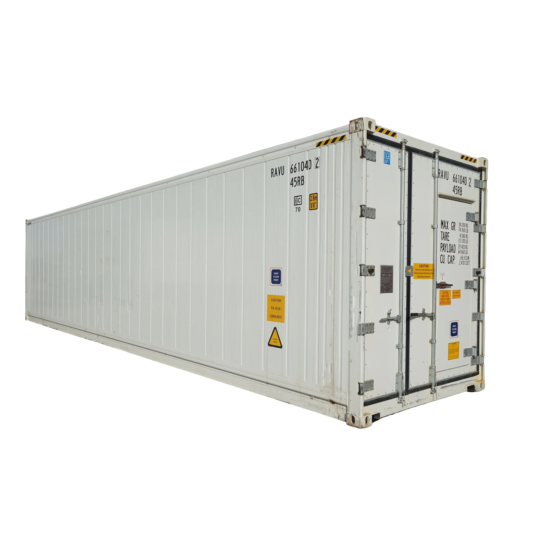40' High Cube Refrigerated Container for sale – Seatrains